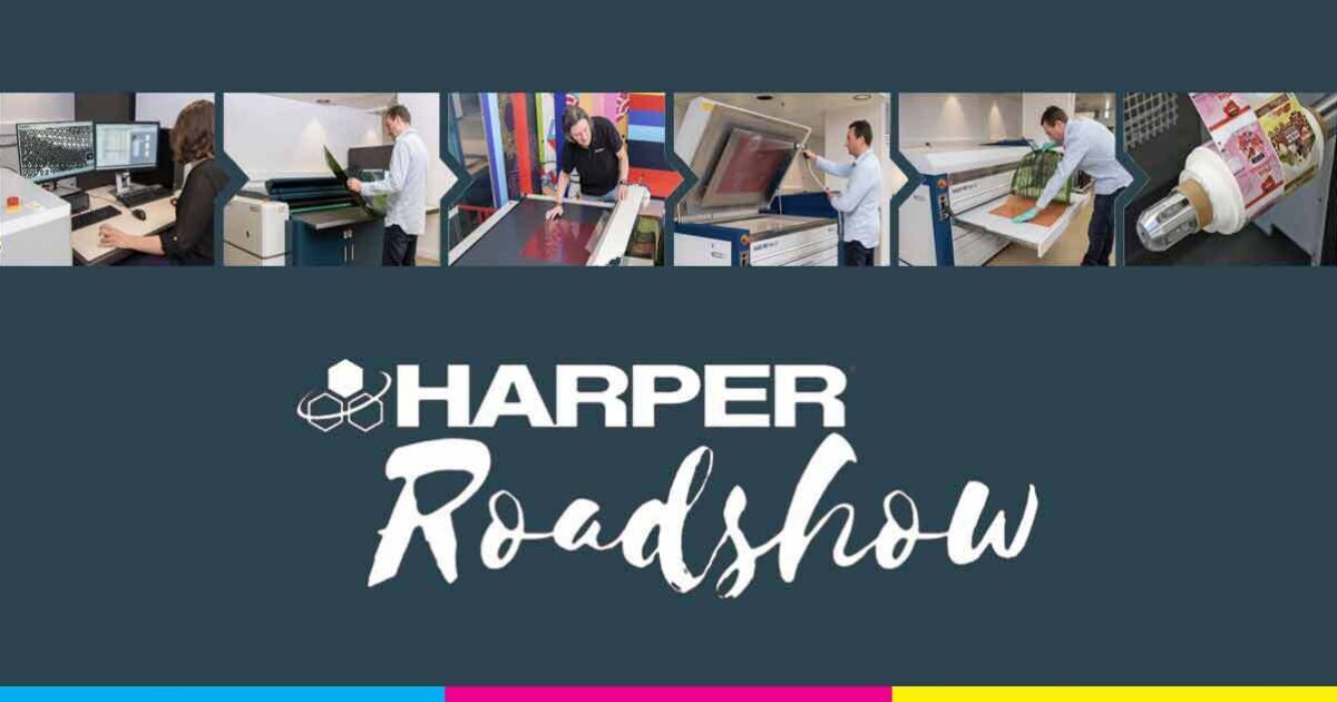 ECO3’s live flexo showcase at the 2025 Harper Roadshow