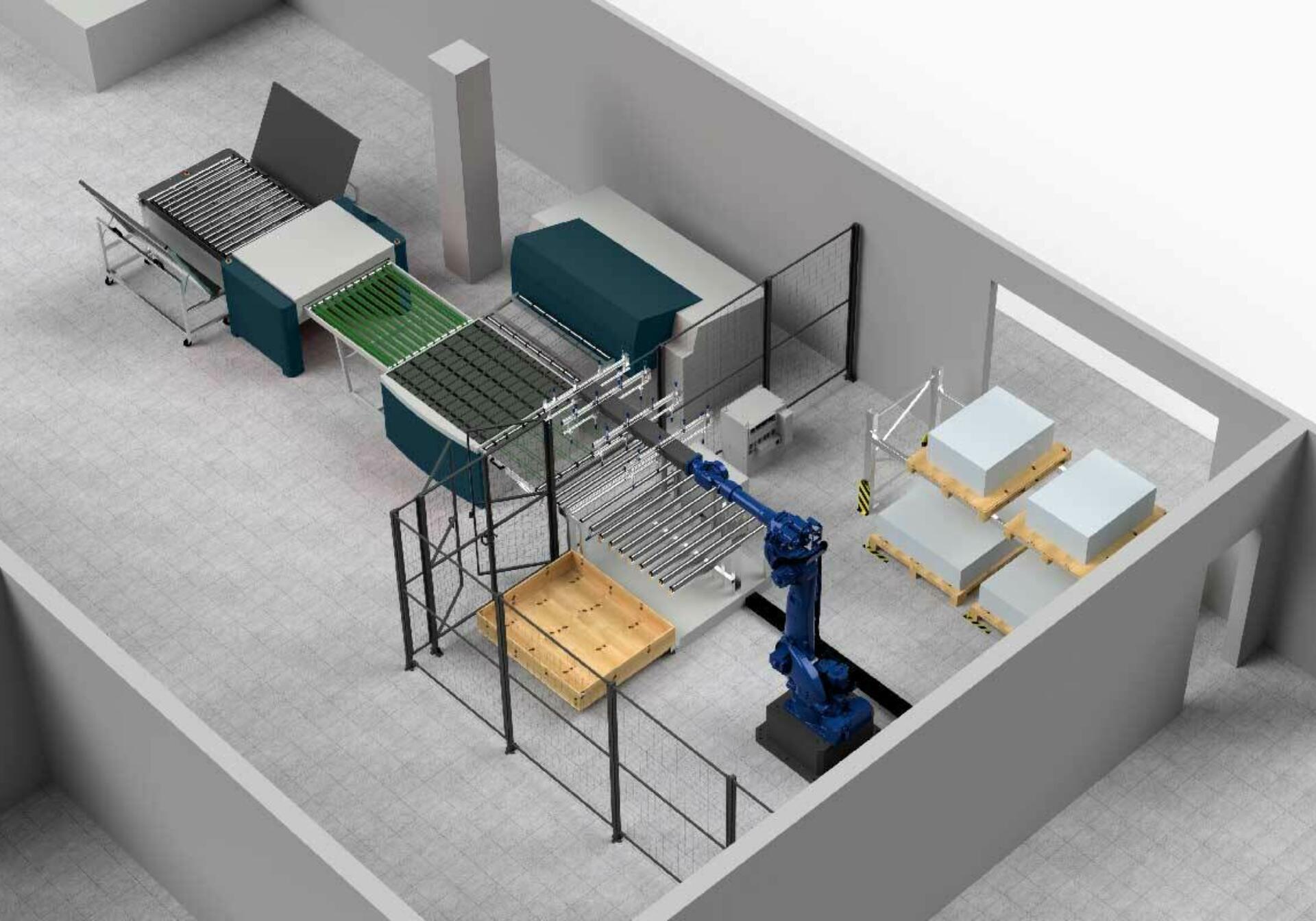 ECO3 Plate loading robot for offset printing plates